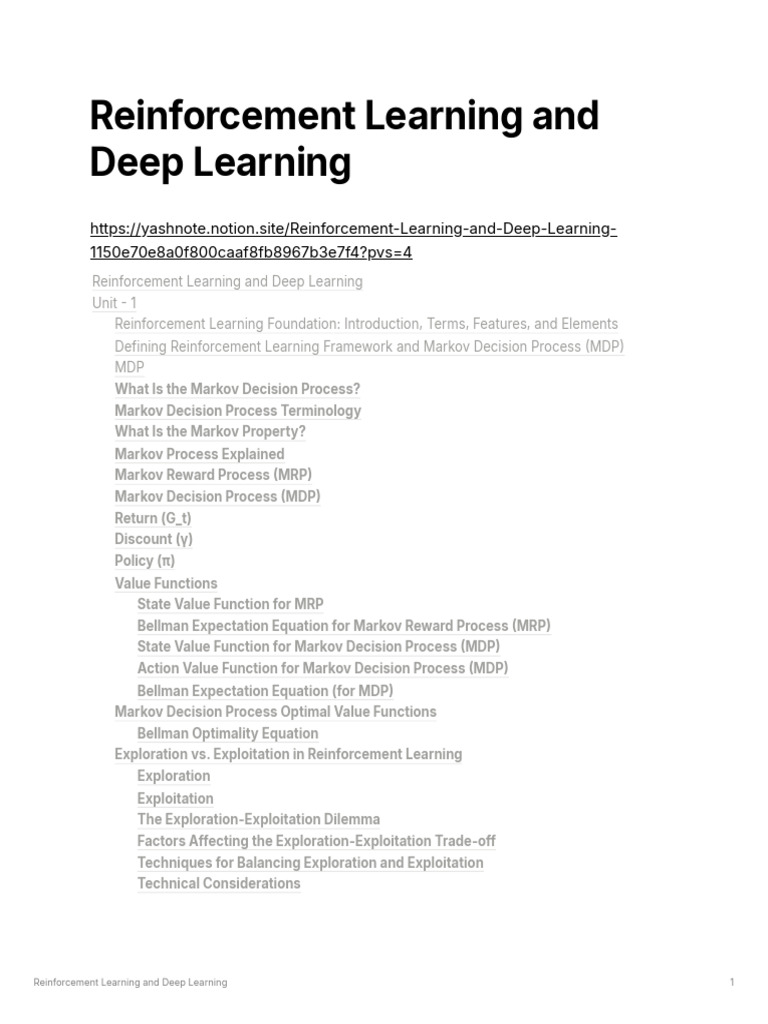 RLDL End Sem | PDF | Deep Learning | Cognition