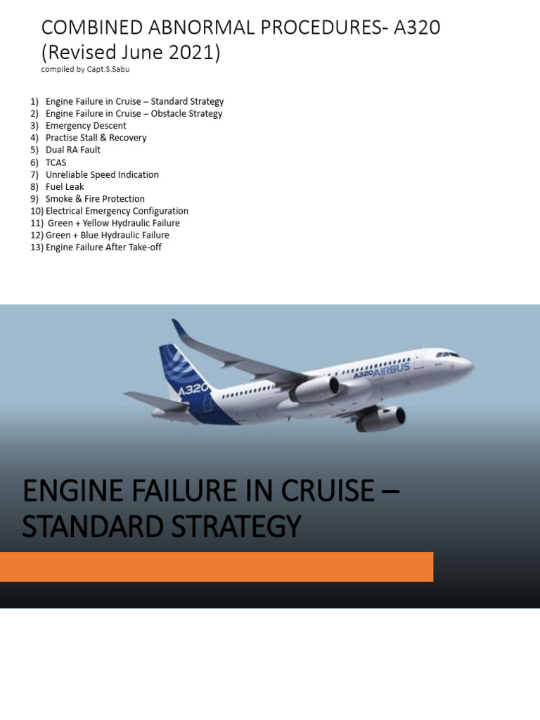 Combined Abnormal Procedures | PDF | Aviation | Aircraft
