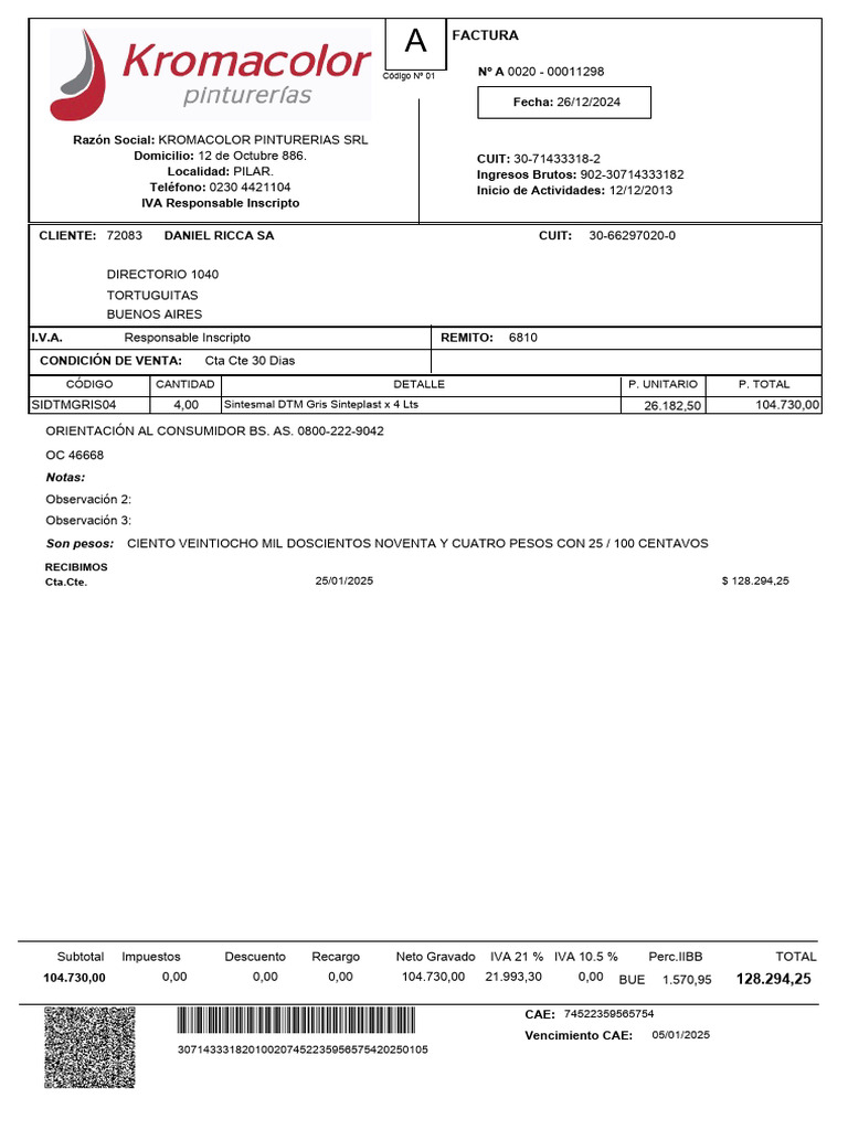 Daniel Ricca FC a 20 11298 | PDF | Impuestos | Finanzas del gobierno