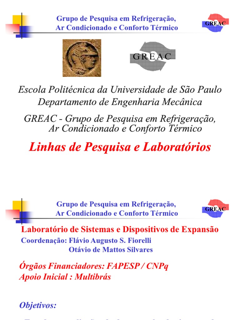 Greac | PDF | Ar condicionado | Refrigeração