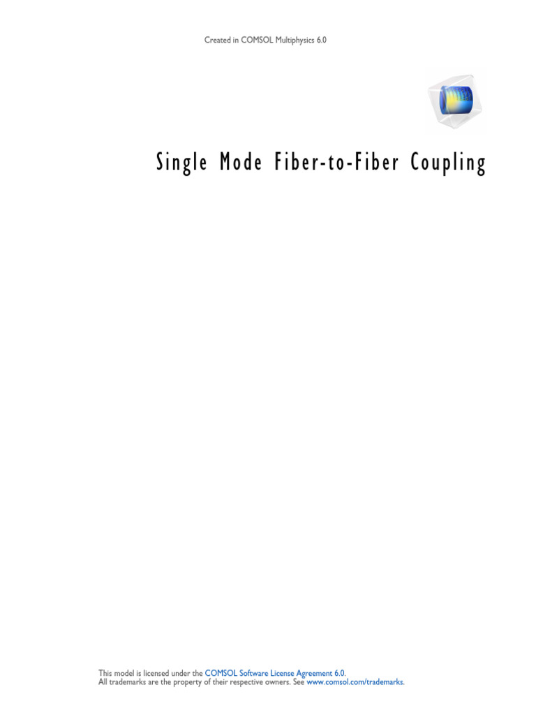 Models - Woptics.single Mode Fiber Coupling | PDF | Optical Fiber | Waves