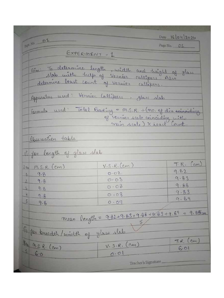 Physics Practical | PDF