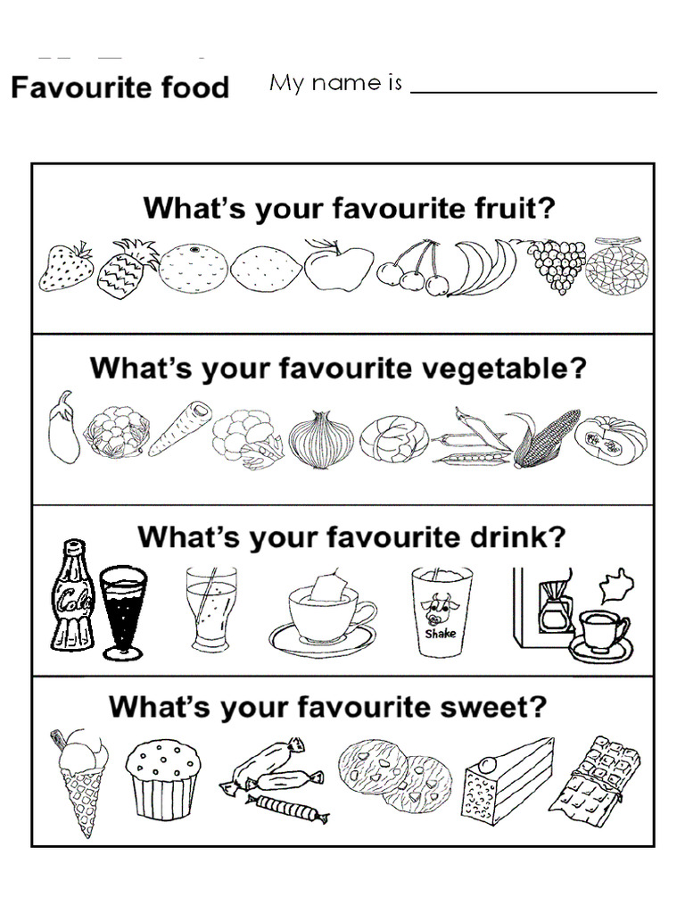 Favourite food | PDF
