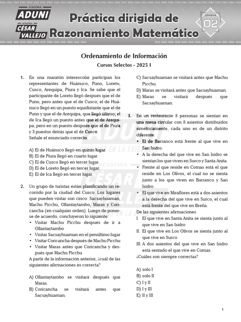 RM - CS - Mod I - Dir - Sem02 | PDF