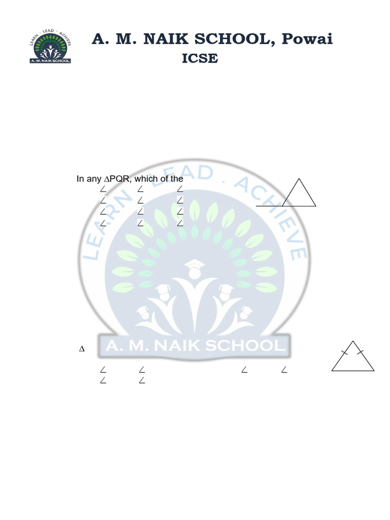 Gr-7 Ch-17 Triangles AK-12 | PDF