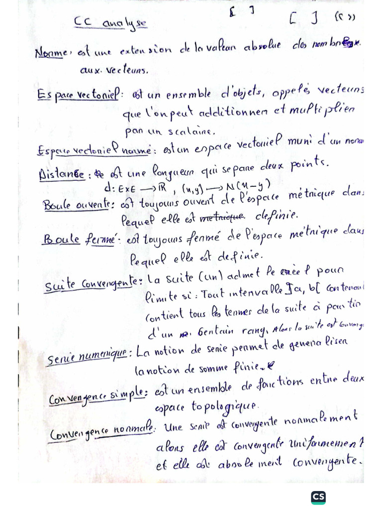 Correction Du CC Analyse | PDF