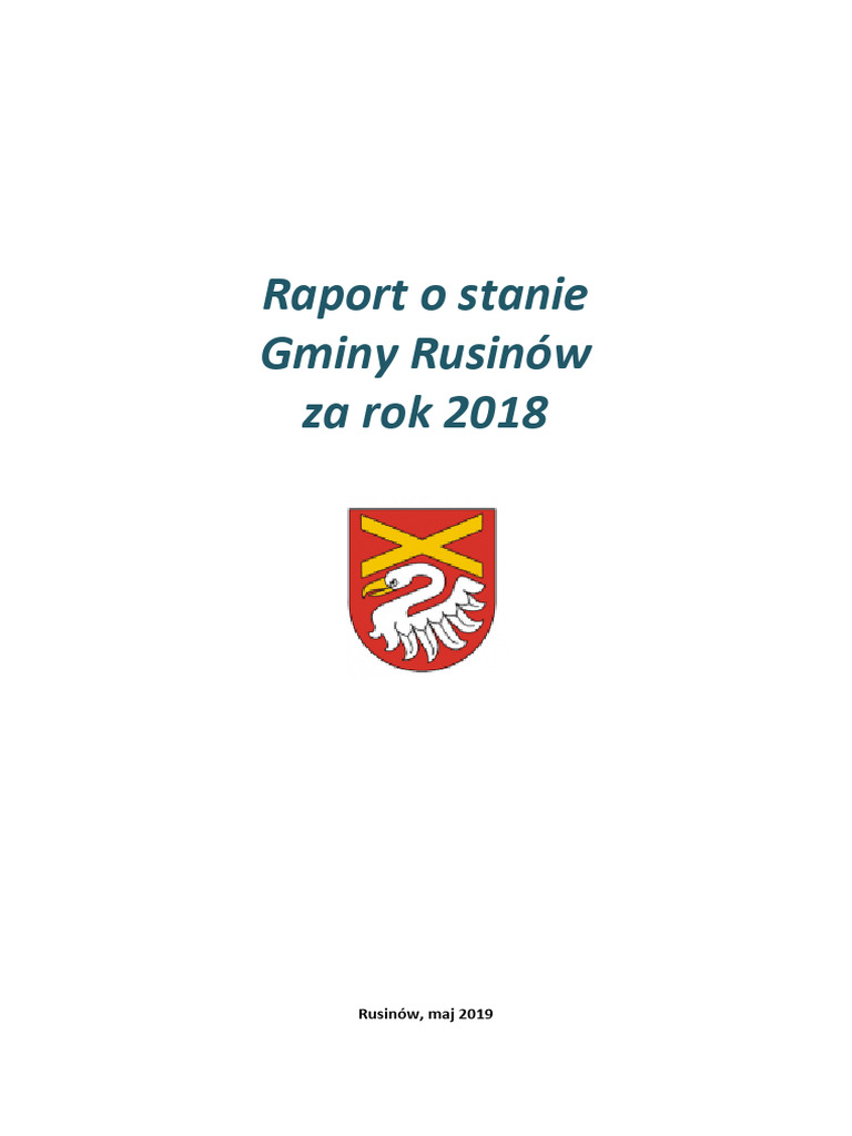 raport_o_stanie_gminy_rusinăłw_za_rok_2018 | PDF