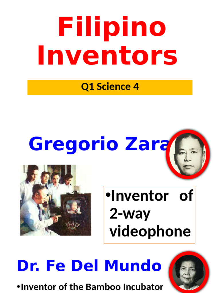 Filipino Inventors | PDF