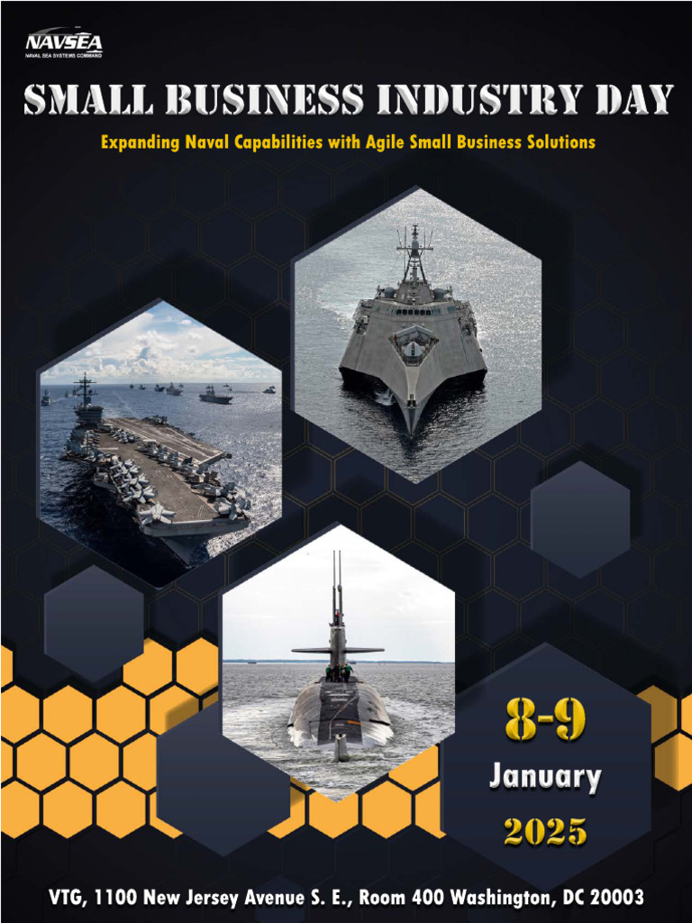 NAVSEA Small Business Industry Day 2025 | PDF | Warships | Uniformed ...