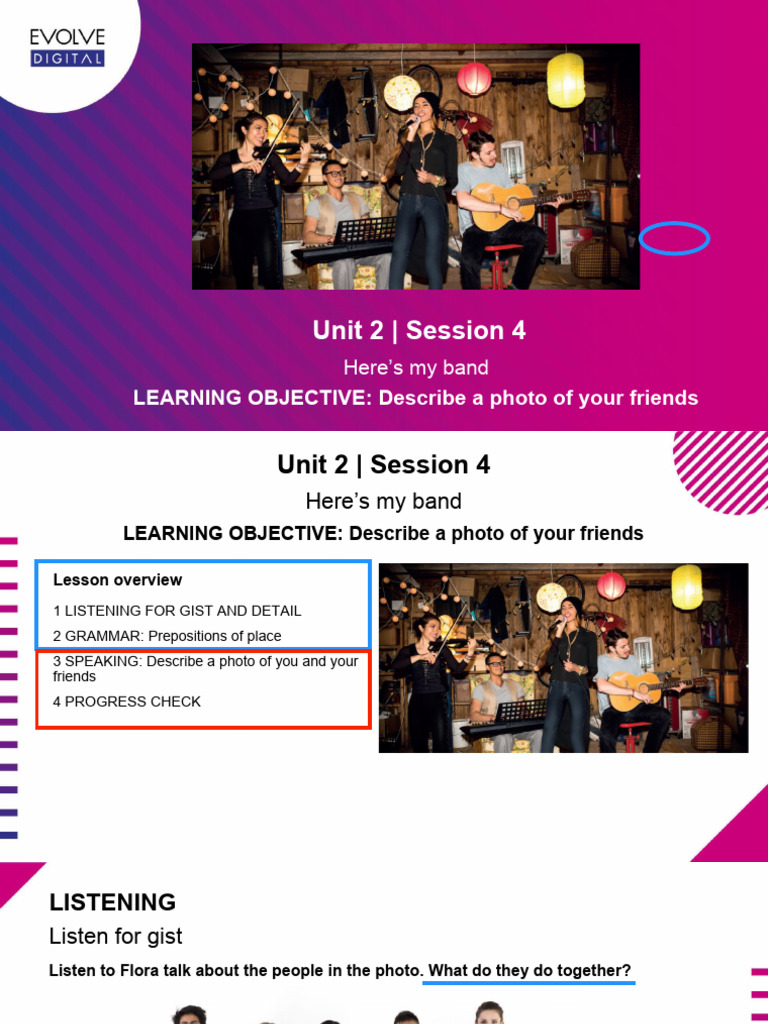 E0_Beg U2 S4.pptx (1) | PDF | Linguistics | Grammar