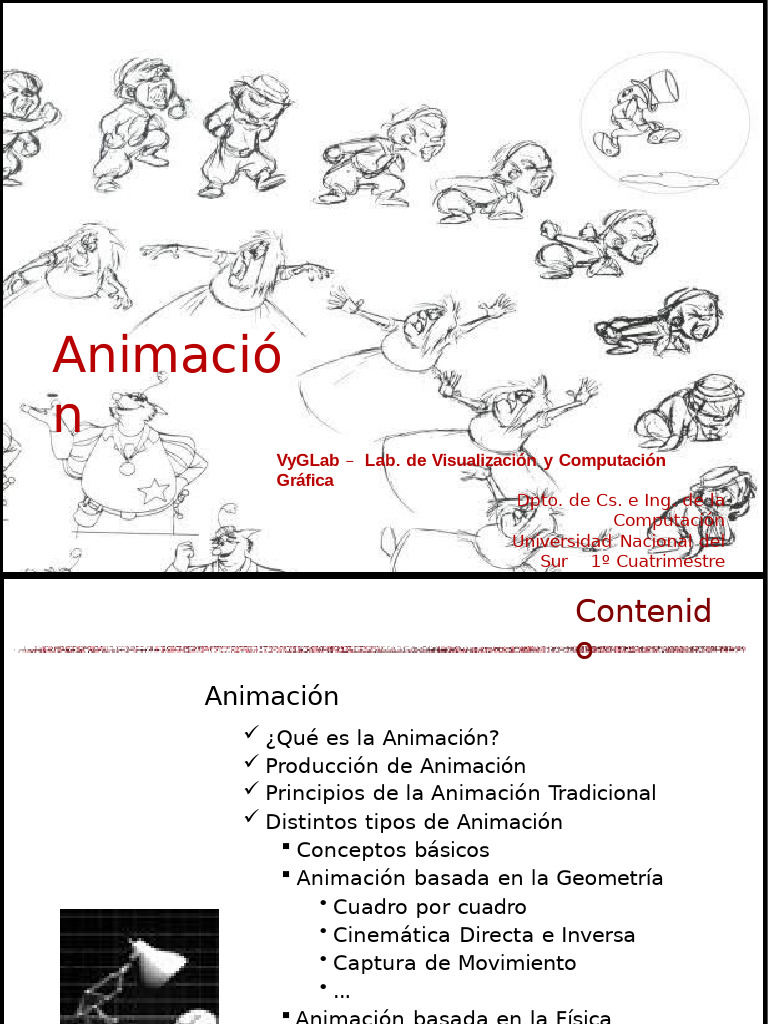8 Animacion | PDF | Animación por computadora | Cinemática
