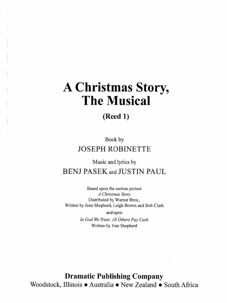 Christmas Story Reed 1 Merged | PDF