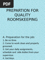 Status Codes Used in Housekeeping | PDF