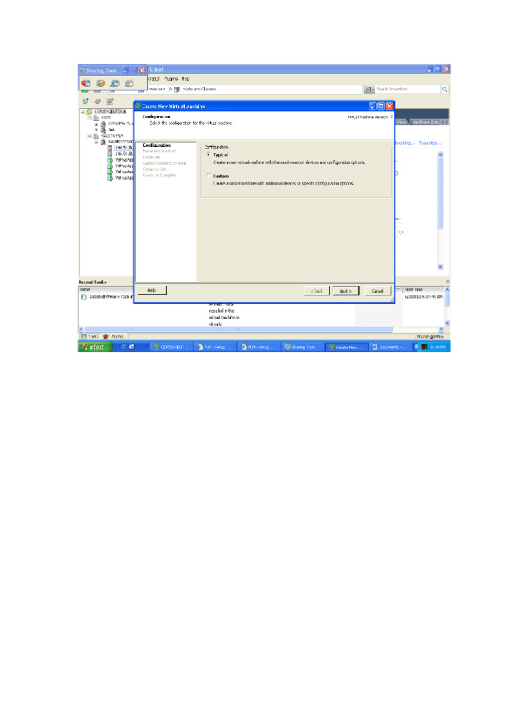 VMWare Engineering Technical Specifications Guest OS Template Creation Linux | PDF