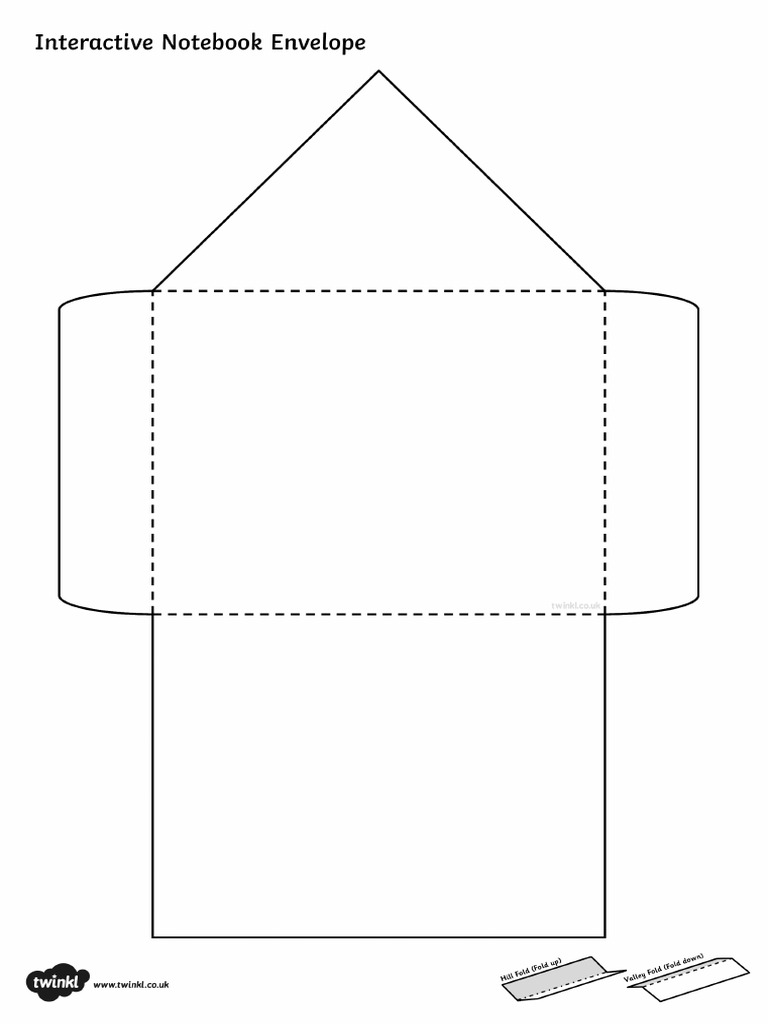 Interactive-Notebook-Traditional-Envolope | PDF
