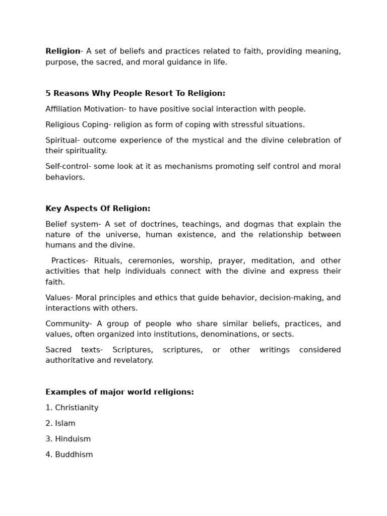 Group 2 Globalization of Religions | PDF | Faith | Religious Pluralism
