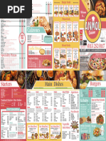 Pizza Nini Menu | PDF | Pizza | Hamburgers
