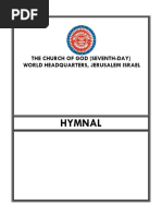 Cac Hymn English Version | PDF | Religious Belief And Doctrine
