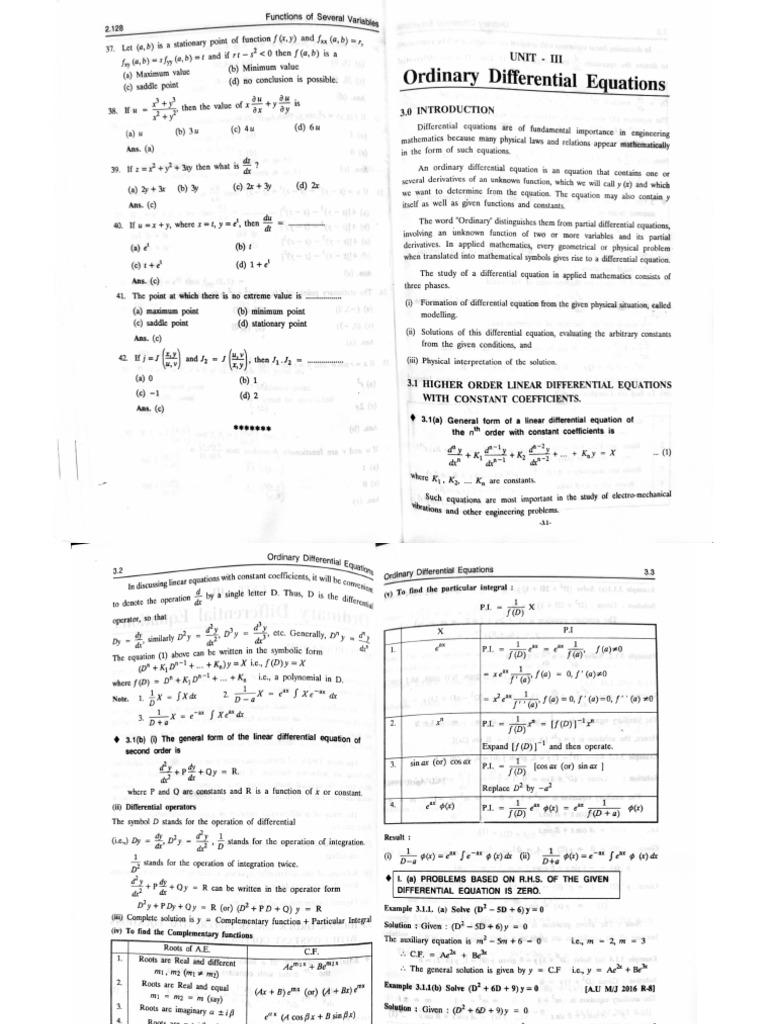 G.Balaji - Unit 3 | PDF