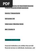 Financial Markets Notes Class 12 | PDF