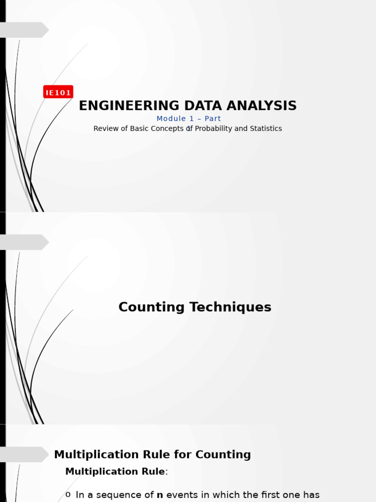 Module 1.4 - Counting Techniques | PDF | Permutation | Mathematics