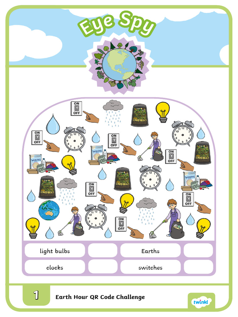 Earth Hour QR Code Challenge Guide | PDF | World Wide Fund For Nature ...