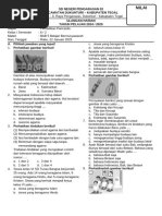 Ulangan Harian BAB 6 Pendidikan Pancasila Kelas 6 | PDF