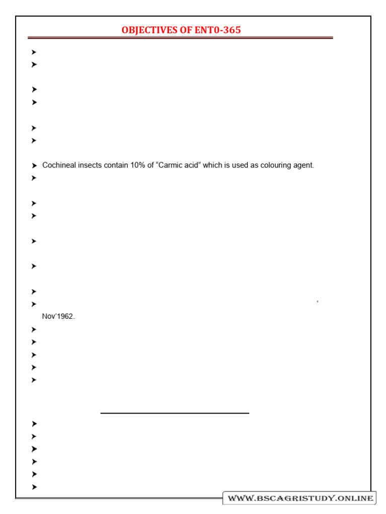 Ento 365 Objectives Questions | PDF | Honey Bee | Bees