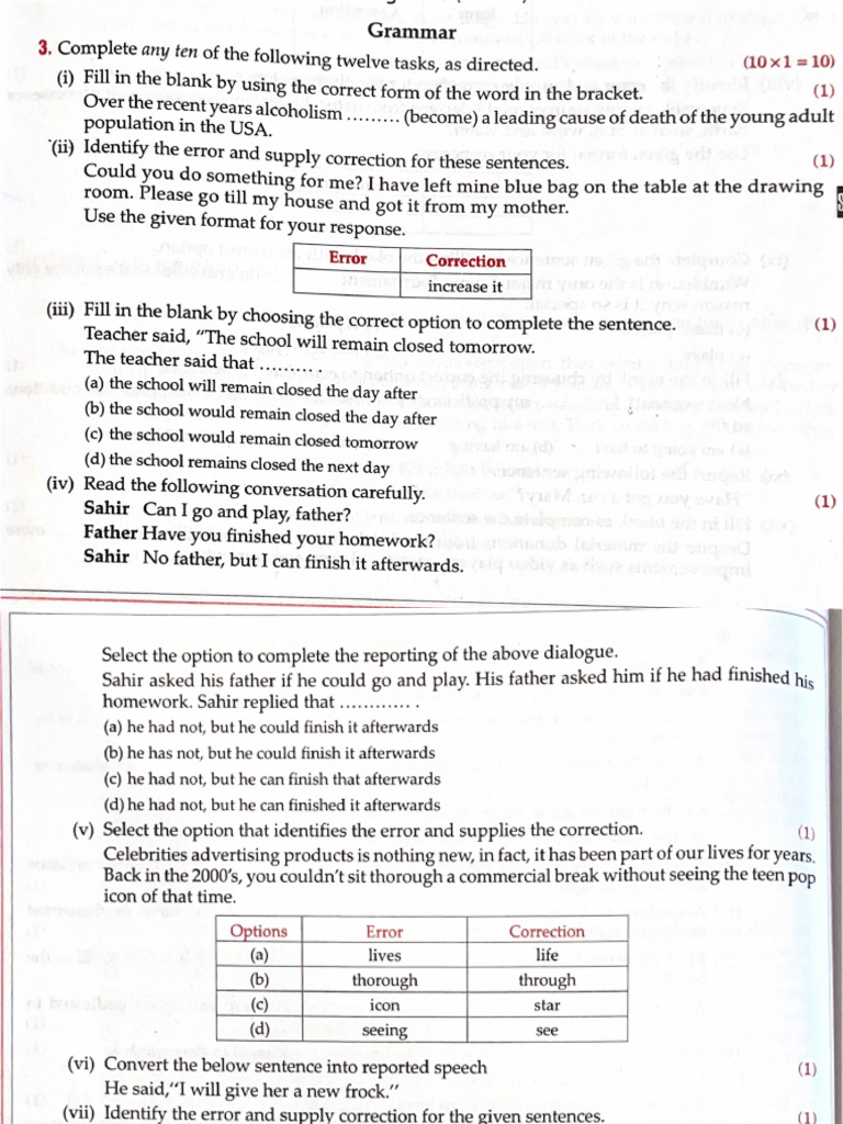 Integrated Grammar 3 | PDF
