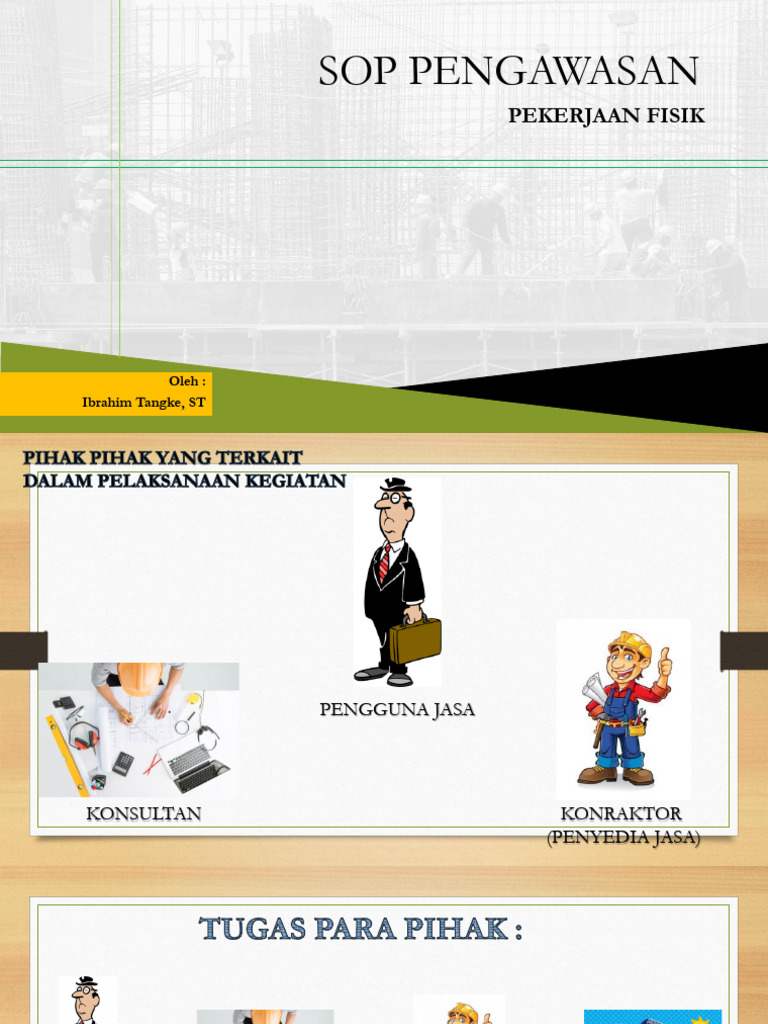 Sop Pengawasan Proyek | PDF