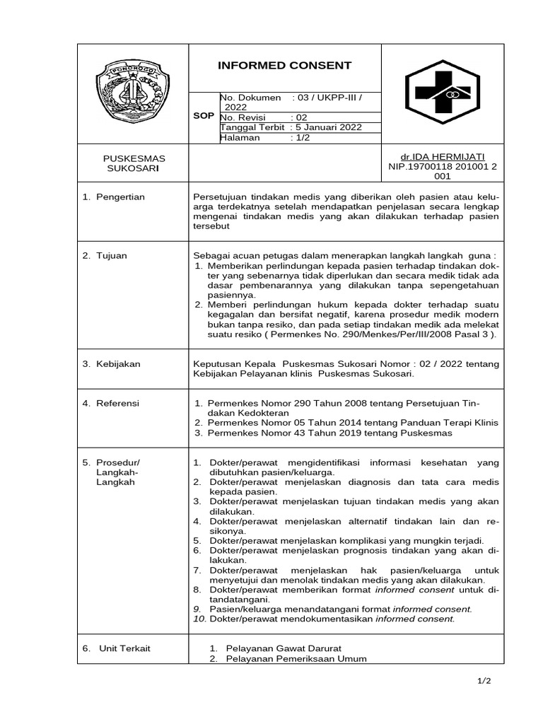 Ep.b.4 SOP Informed Consent. | PDF