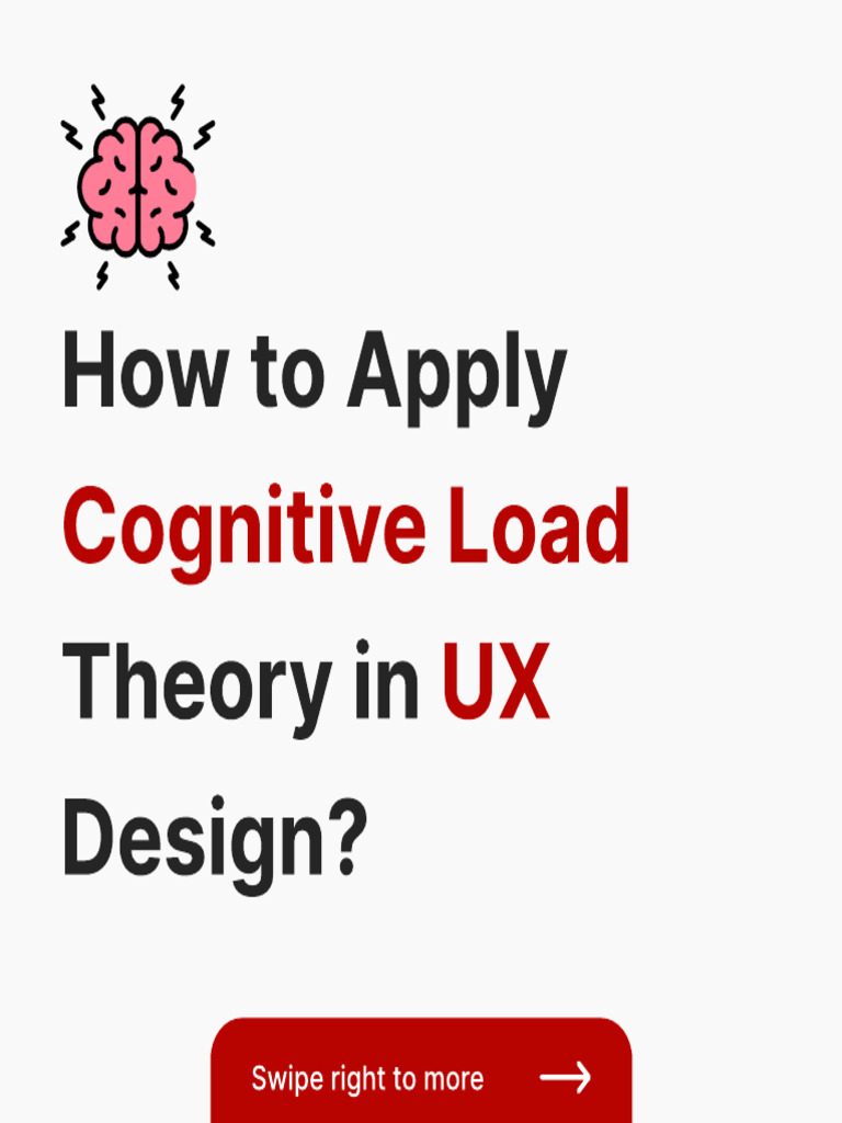 How To Reduce Cognitive Load | PDF