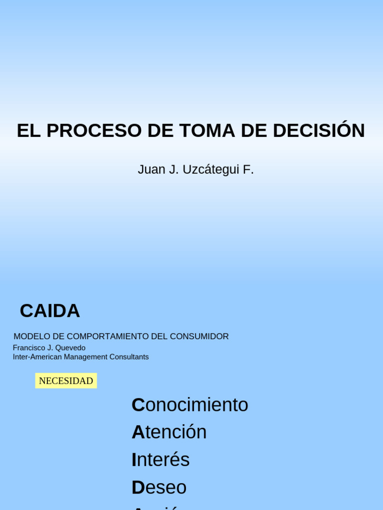 Proceso de Decision | PDF | Los consumidores | Marca