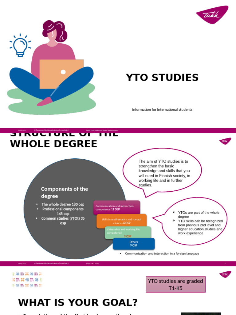YTO Studies Guide for International Students | PDF | Learning ...