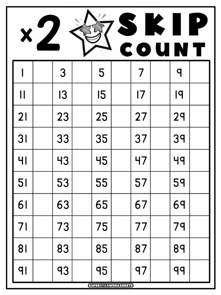 L2 Skip Count by 2 | PDF