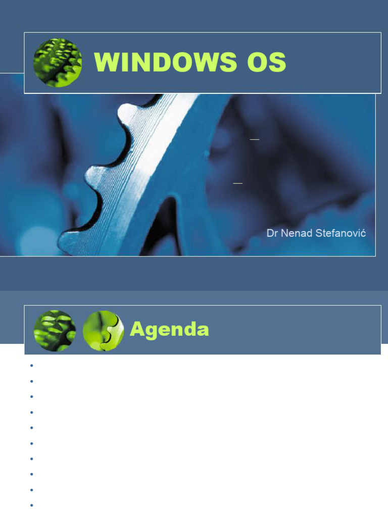 OS I - Windows Internals | PDF | Device Driver | Operating System