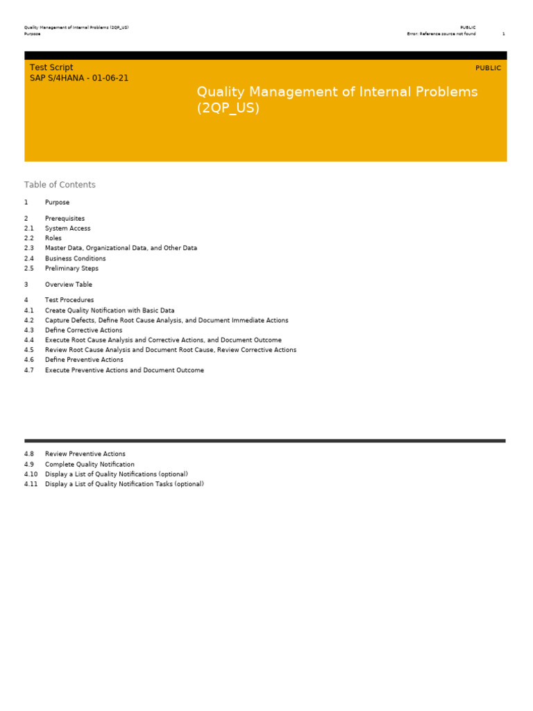 2QP_S4HANA2020_BPD_EN_US | PDF | Information | Computing