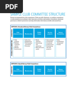 Sample Club Committee Structure | PDF | Public Sphere