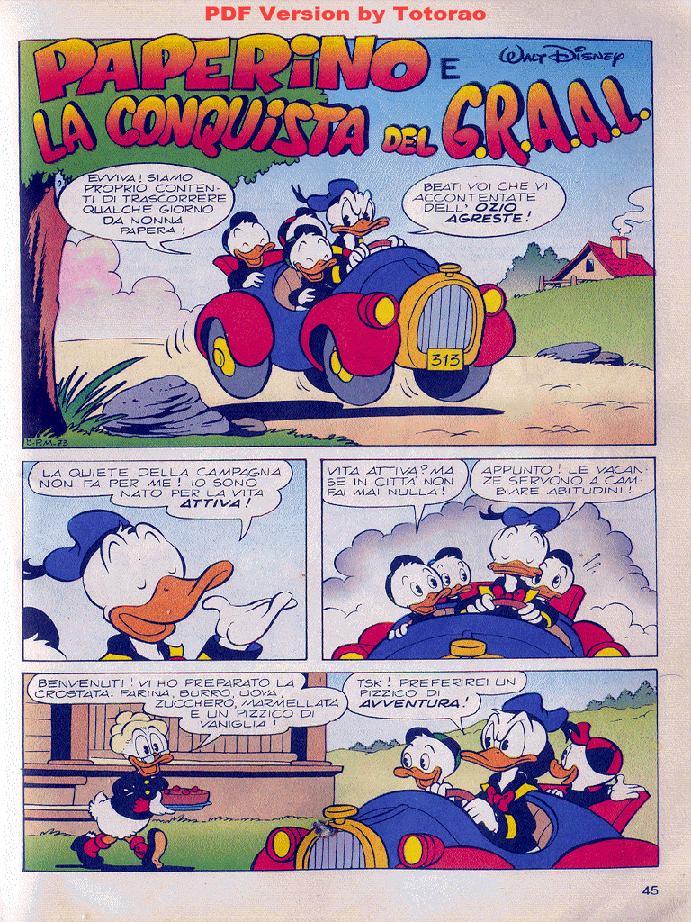 Fumetti.Walt.Disney.Paperino.E.La.Conquista.Del.G.R.A.A.L.-.Paperino.Mese.148.By.Totorao | PDF