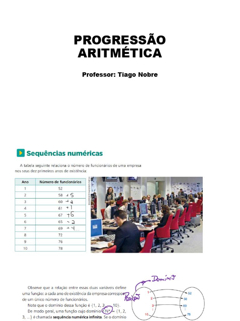 Progressão Aritmética | PDF