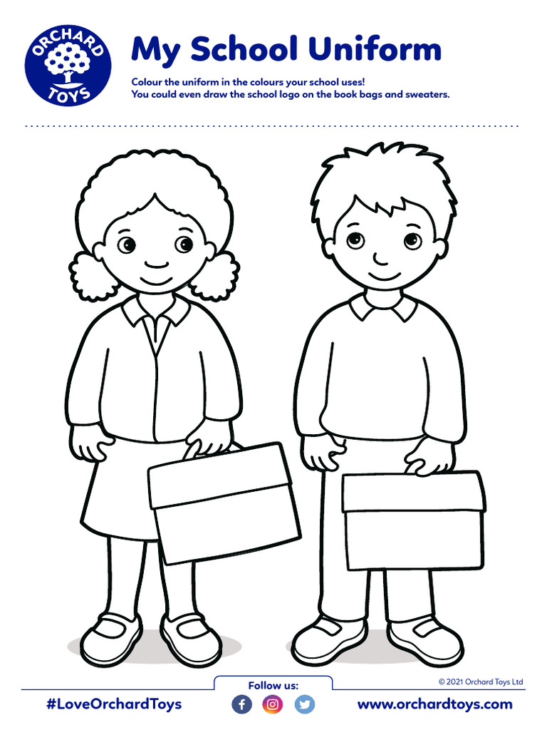 School Uniform Activity Sheet | PDF