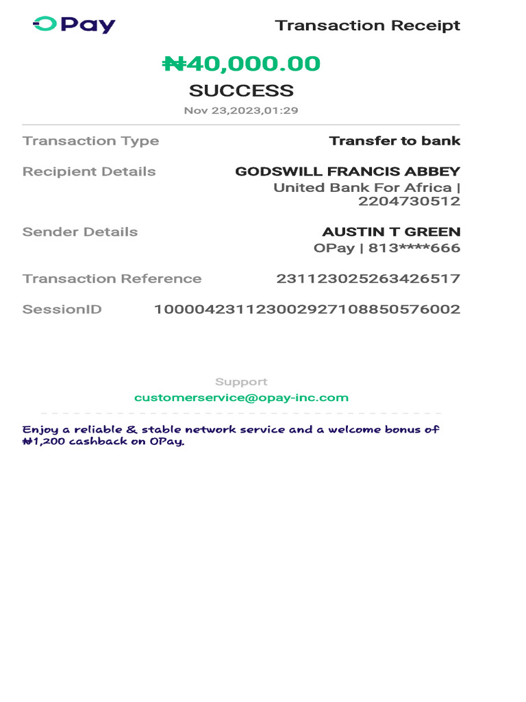 Transaction Receipt-231123025263426517 | PDF