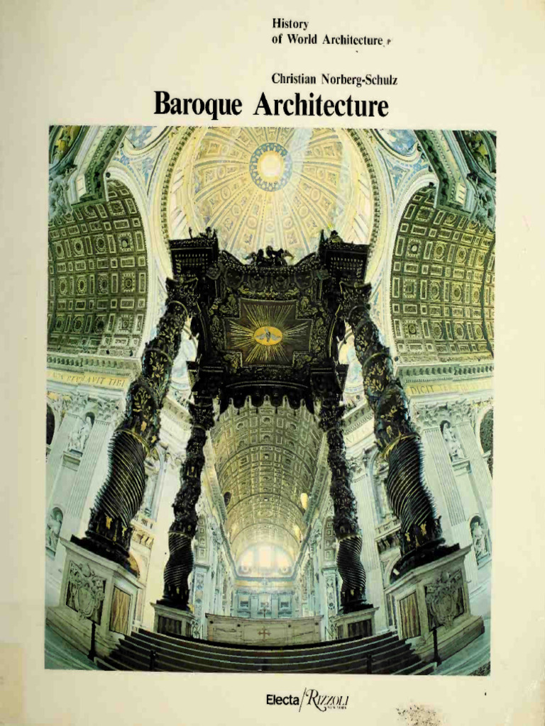 Christian Norberg-Schulz - Baroque Architecture-ElectaRizzoli (1986) | PDF | Baroque | Religion ...