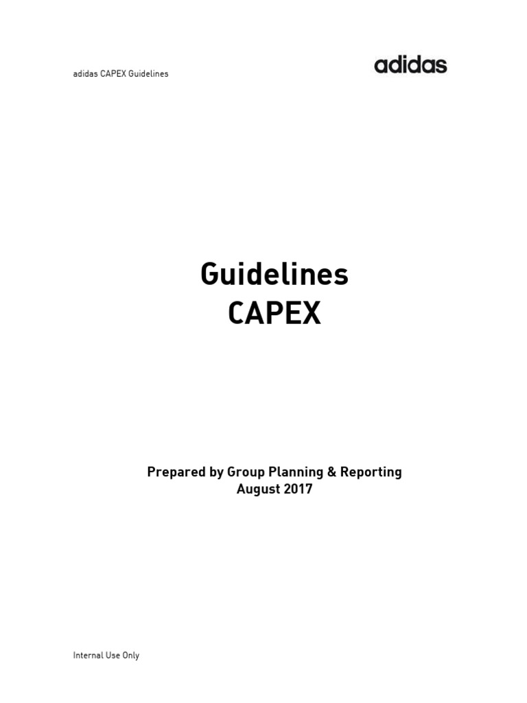 A03.2 - Guidelines CAPEX | PDF | Capital Expenditure | Economies