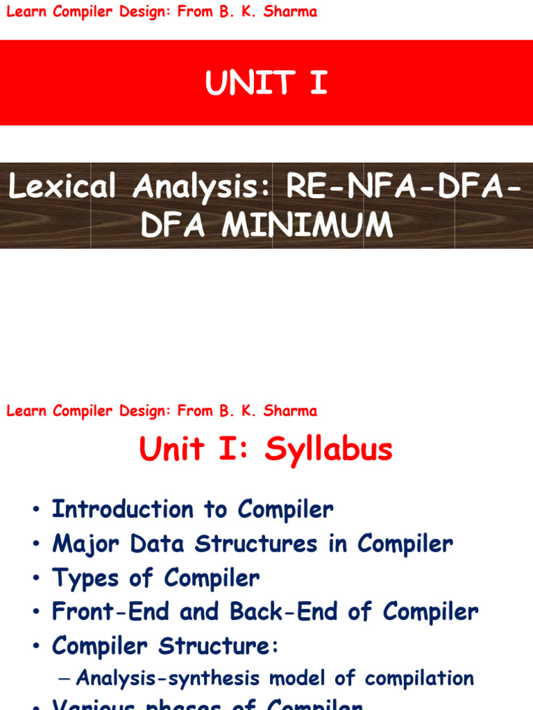 UNIT I BKS Lesson 8 - NFA - TO-DFA - Using Subset Contruc | PDF | Theory Of Computation | Models ...