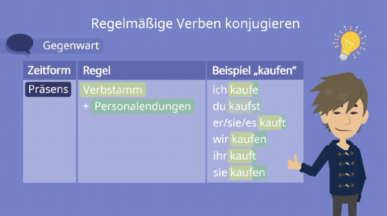 Regelmässige Verben Präsenz | PDF