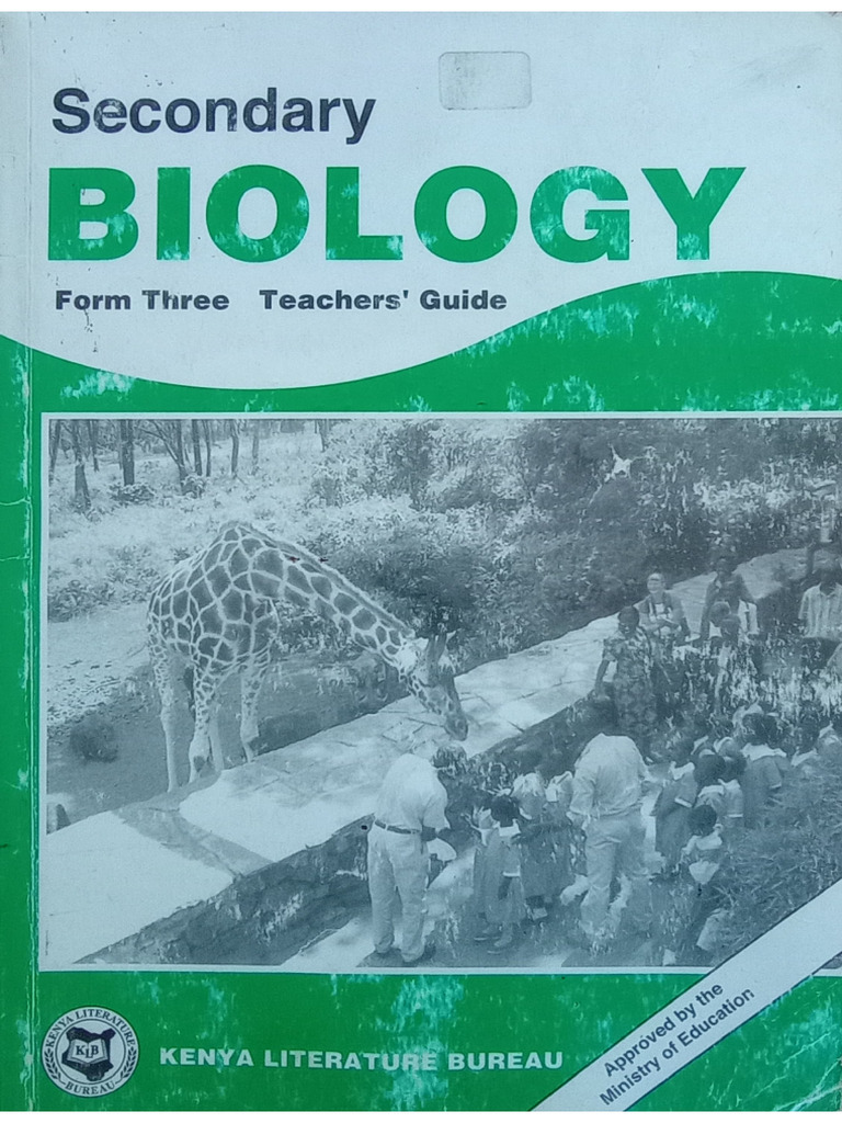 KLB Biology Form 3 Teacher's Guide | PDF