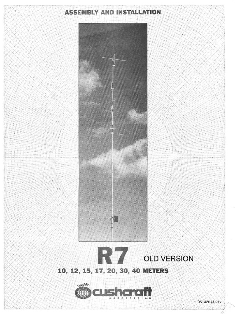 Old Version Cushcraft R7 | PDF