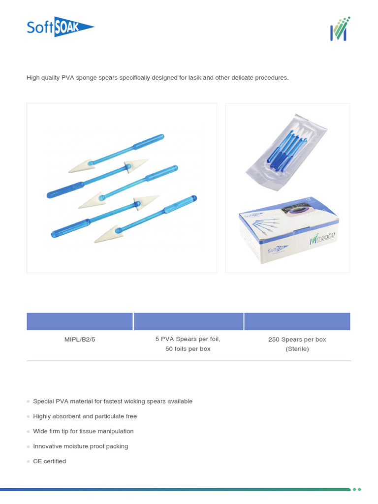 Pva Sponge Spears | PDF