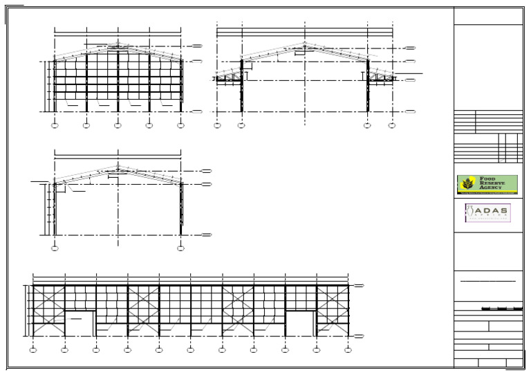 20x50 Warehouse Structural Frame Details | PDF